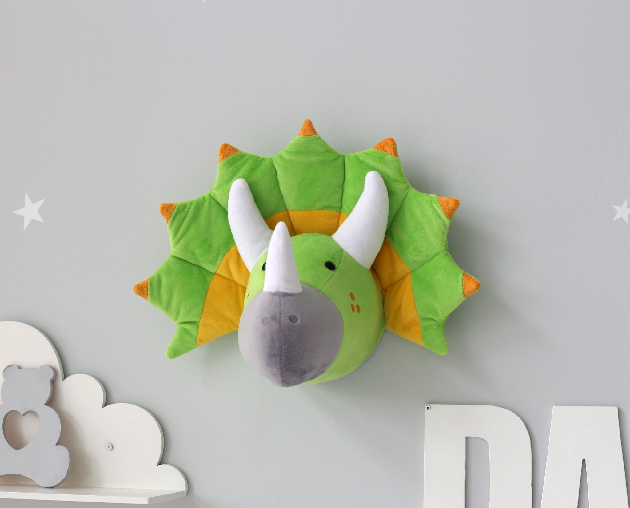 Triceratops Head Wall Mount